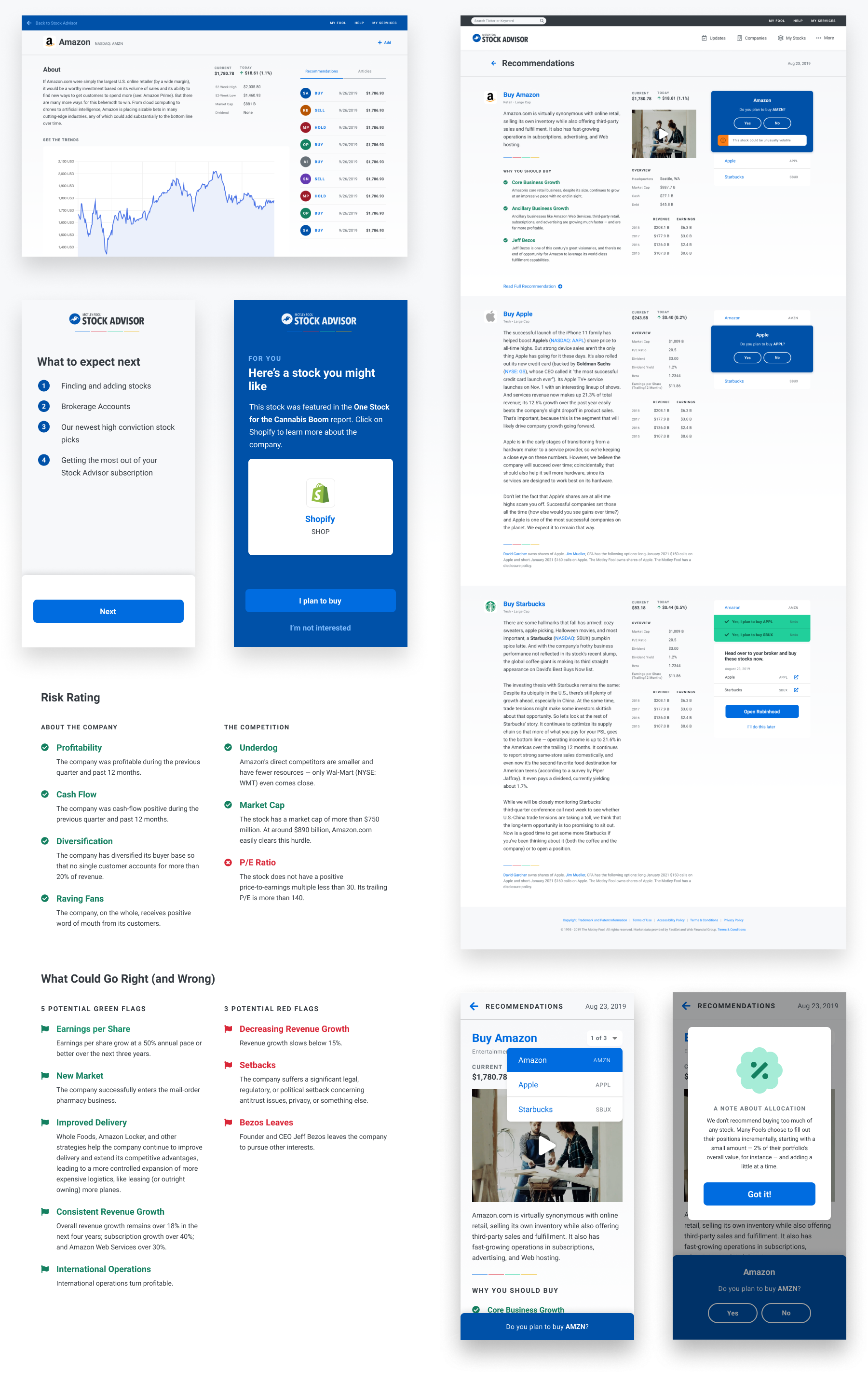 Motley Fool - Stock Advisor Redesign | Viget