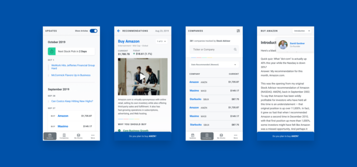 Motley Fool - Stock Advisor Redesign | Viget